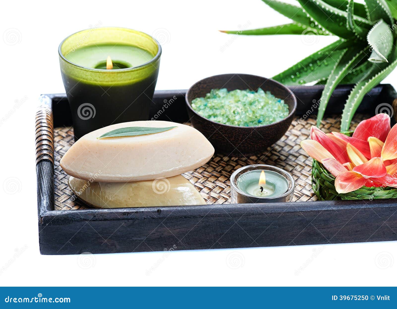 Aloe spa stock photo. Image of lily, medicine, care, bottle - 39675250