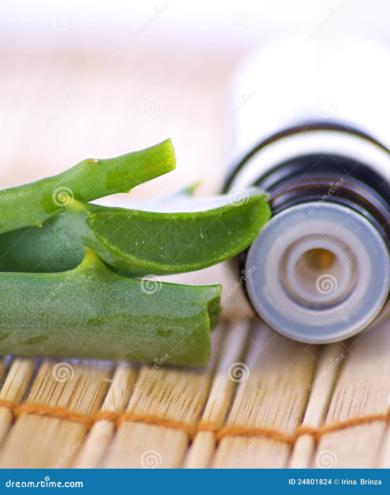 Aloe vera essential oil stock photo. Image of green, medicine - 24801824