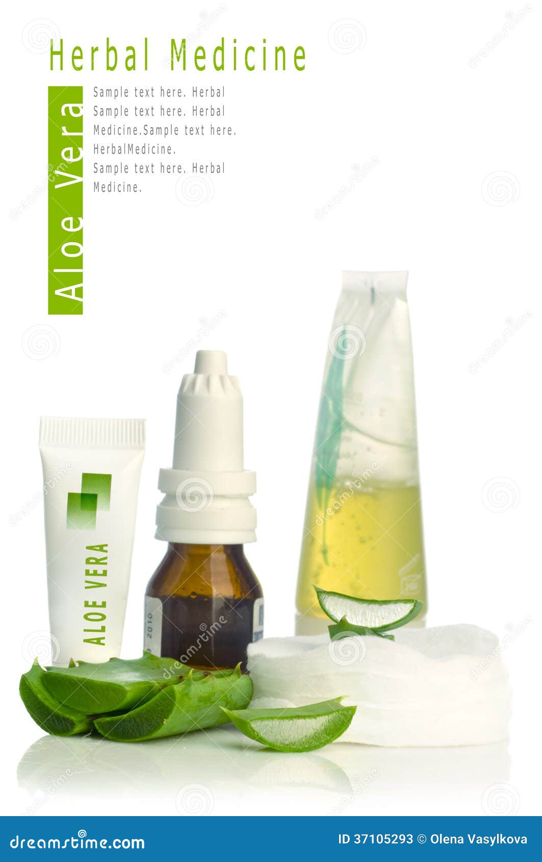 Aloe vera herbal medicine stock image. Image of shine - 37105293