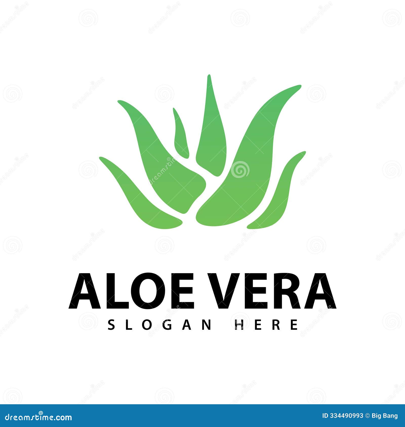 Aloe Vera Logo Design Template Stock Vector - Illustration of medicine ...