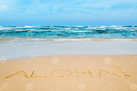 Aloha stock image. Image of resort, seascape, locations - 30517937