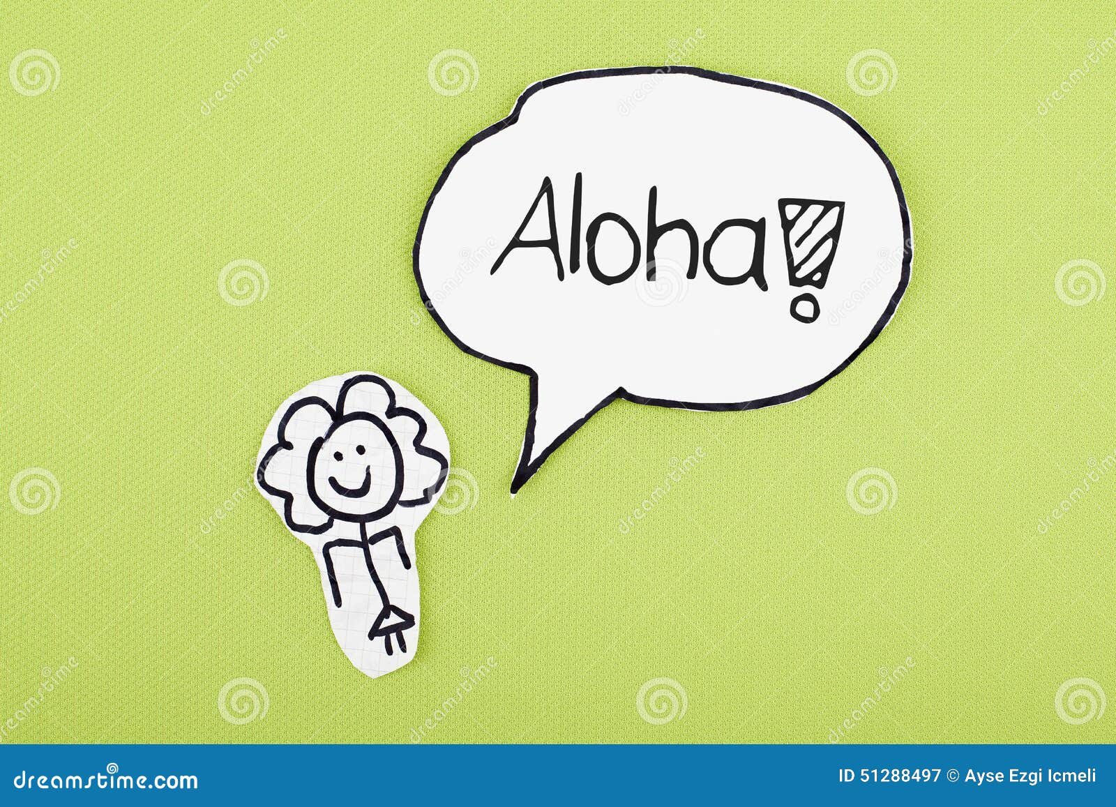 Aloha stock image. Image of communication, discussion - 51288497
