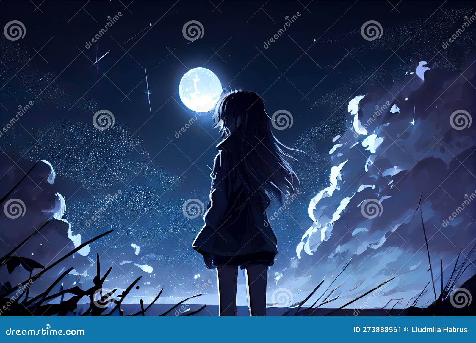 Bits and Bytes on a Dark Background. Binary Code Stock Illustration ...