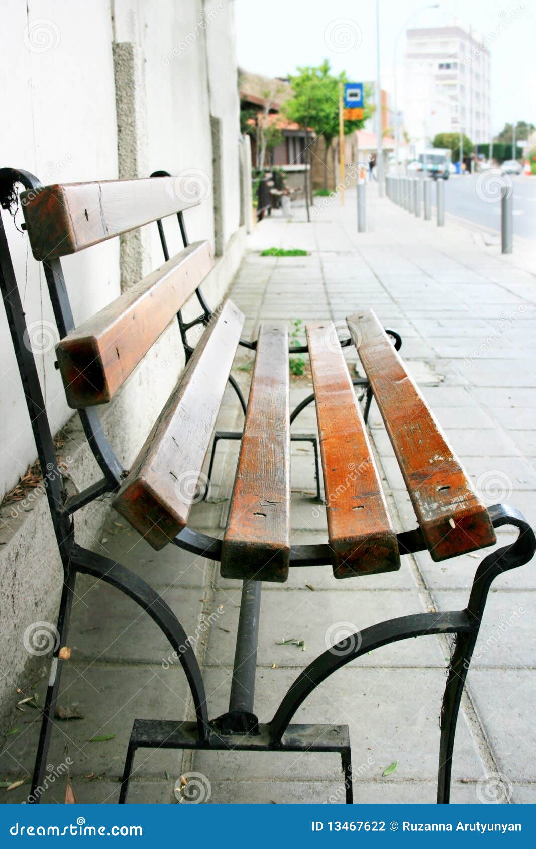 Alone bench stock photo. Image of relaxation, concept - 13467622