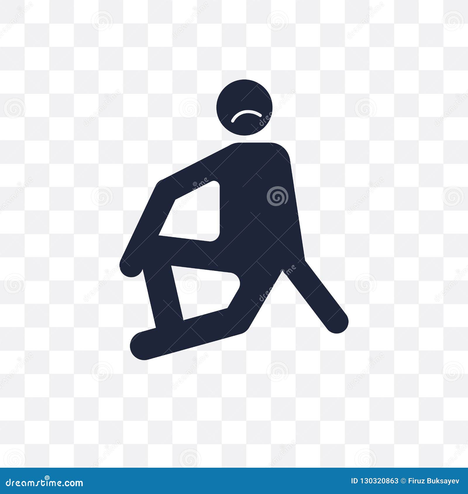 Alone Human Transparent Icon. Alone Human Symbol Design from Fee Stock ...