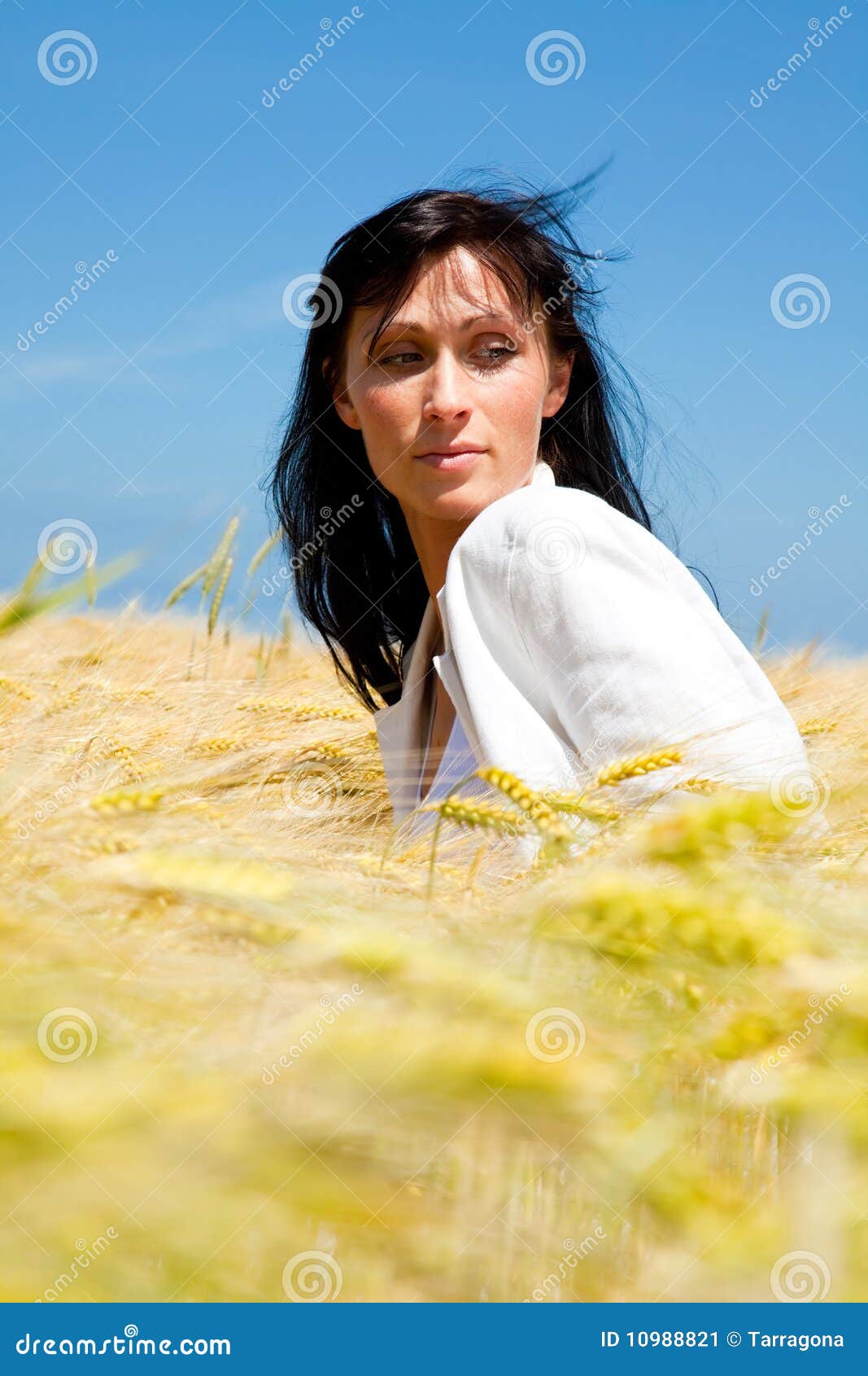 Alone in nature stock image. Image of carefree, caucasian - 10988821