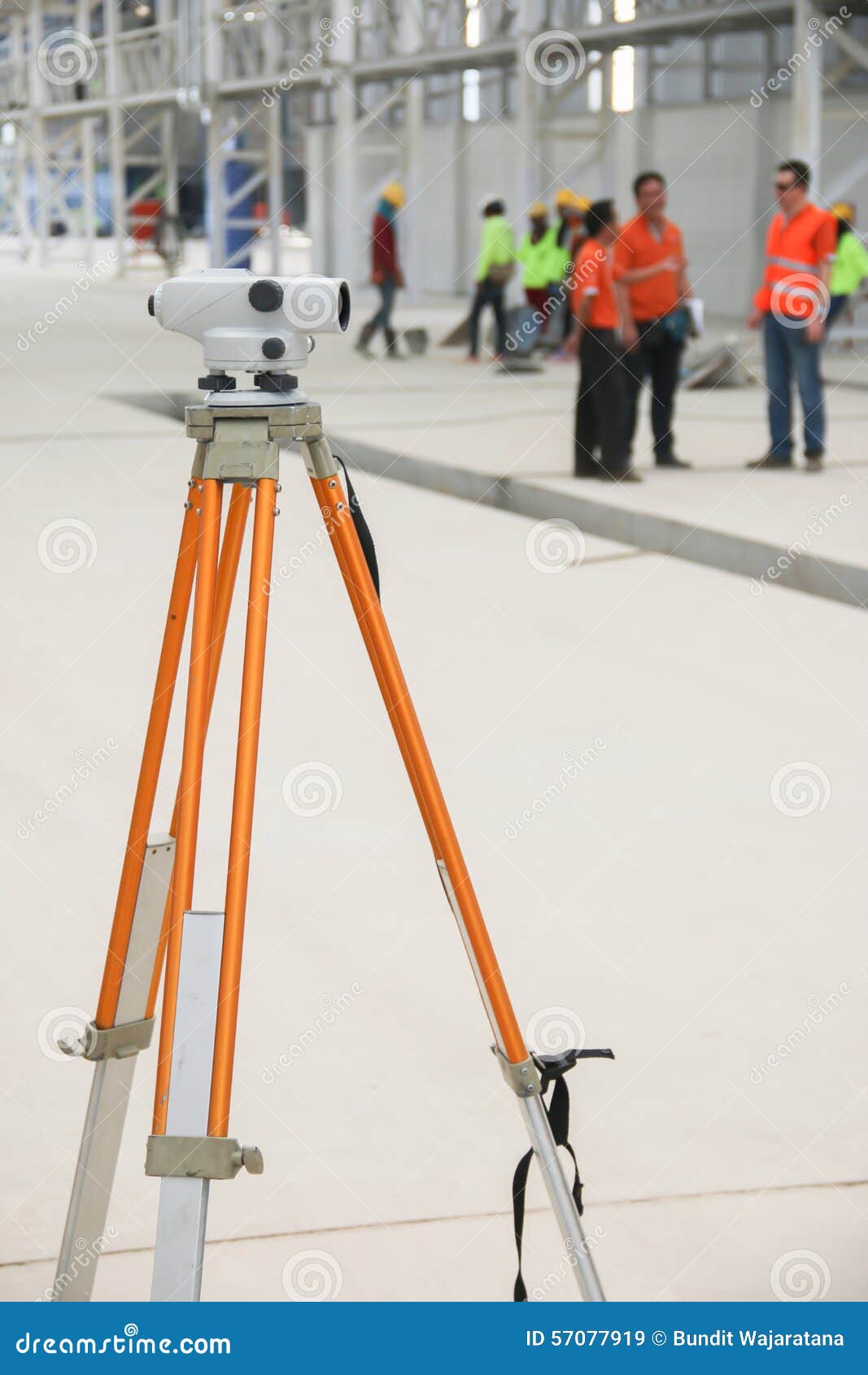 Alone survey camera stock image. Image of measurement - 57077919