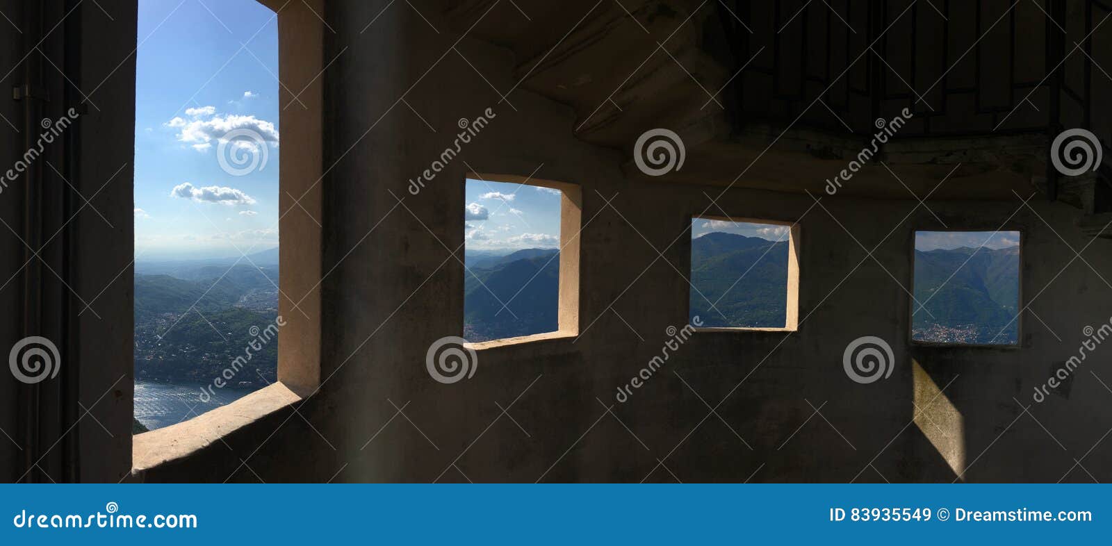 Along the watchtower stock image. Image of blue, mountains - 83935549