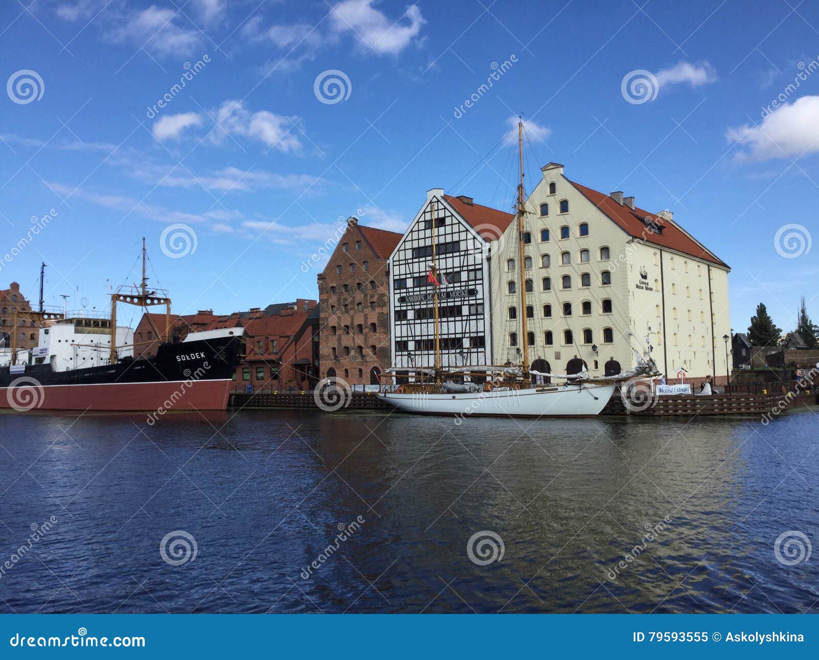 Alongside the quay editorial image. Image of urban, boat - 79593555