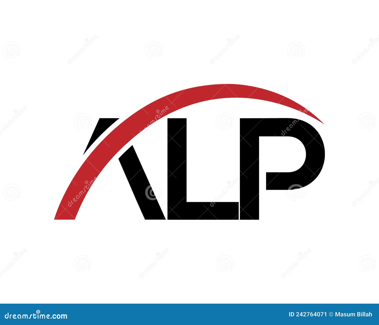 ALP Letter Logo Design Vector Icon. Stock Vector - Illustration of ...