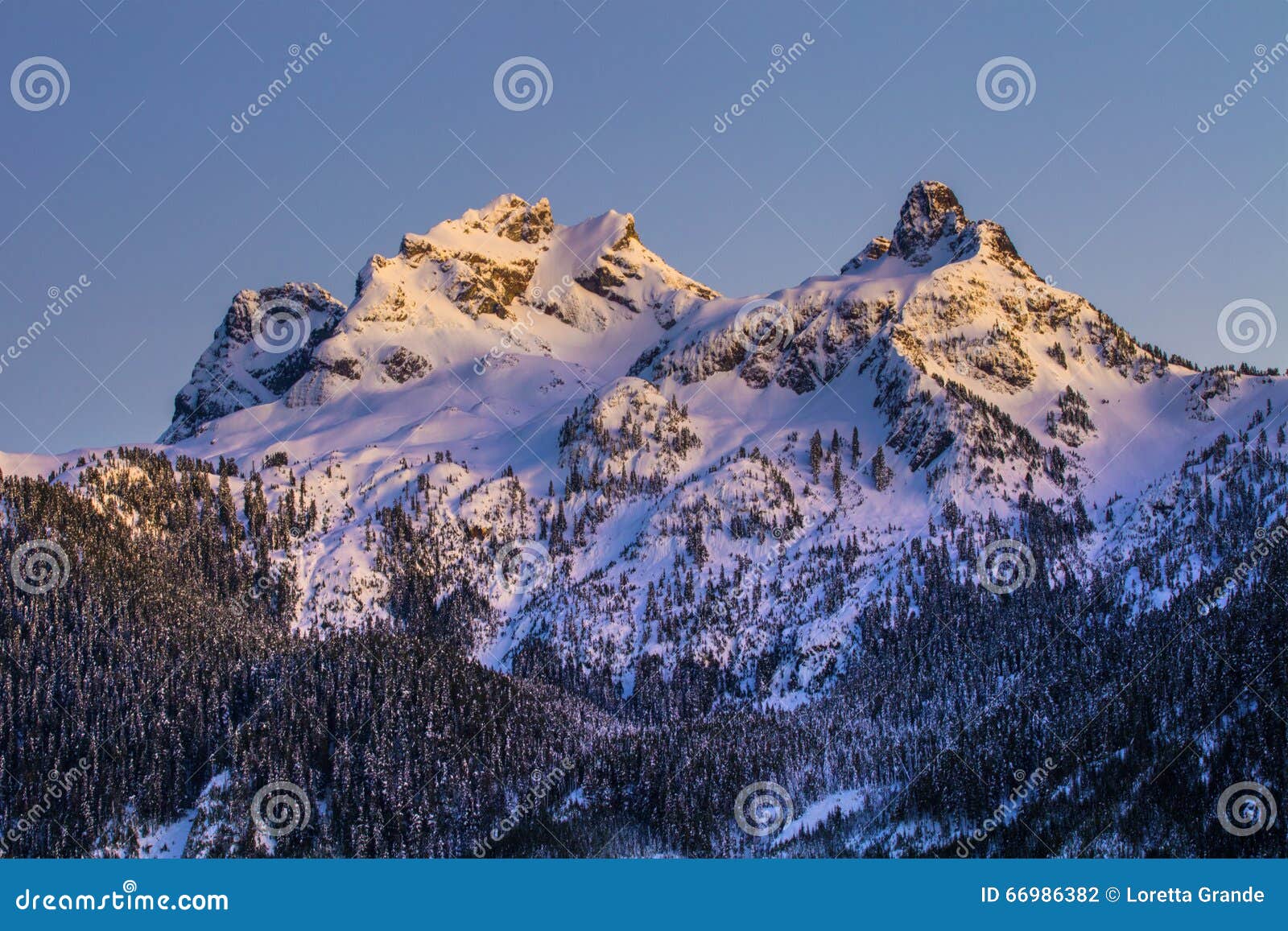 Alpen glow stock photo. Image of outdoors, calm, sunset - 66986382
