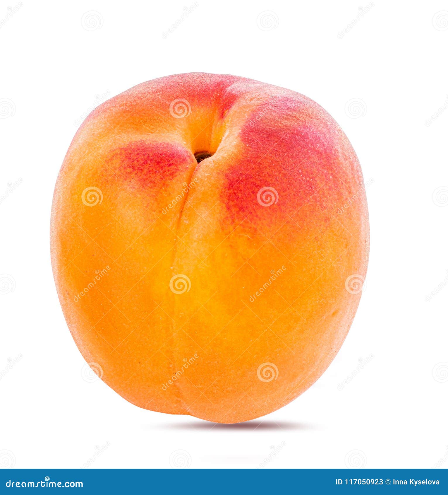 Alperce isolado no branco imagem de stock. Imagem de gostoso - 117050923