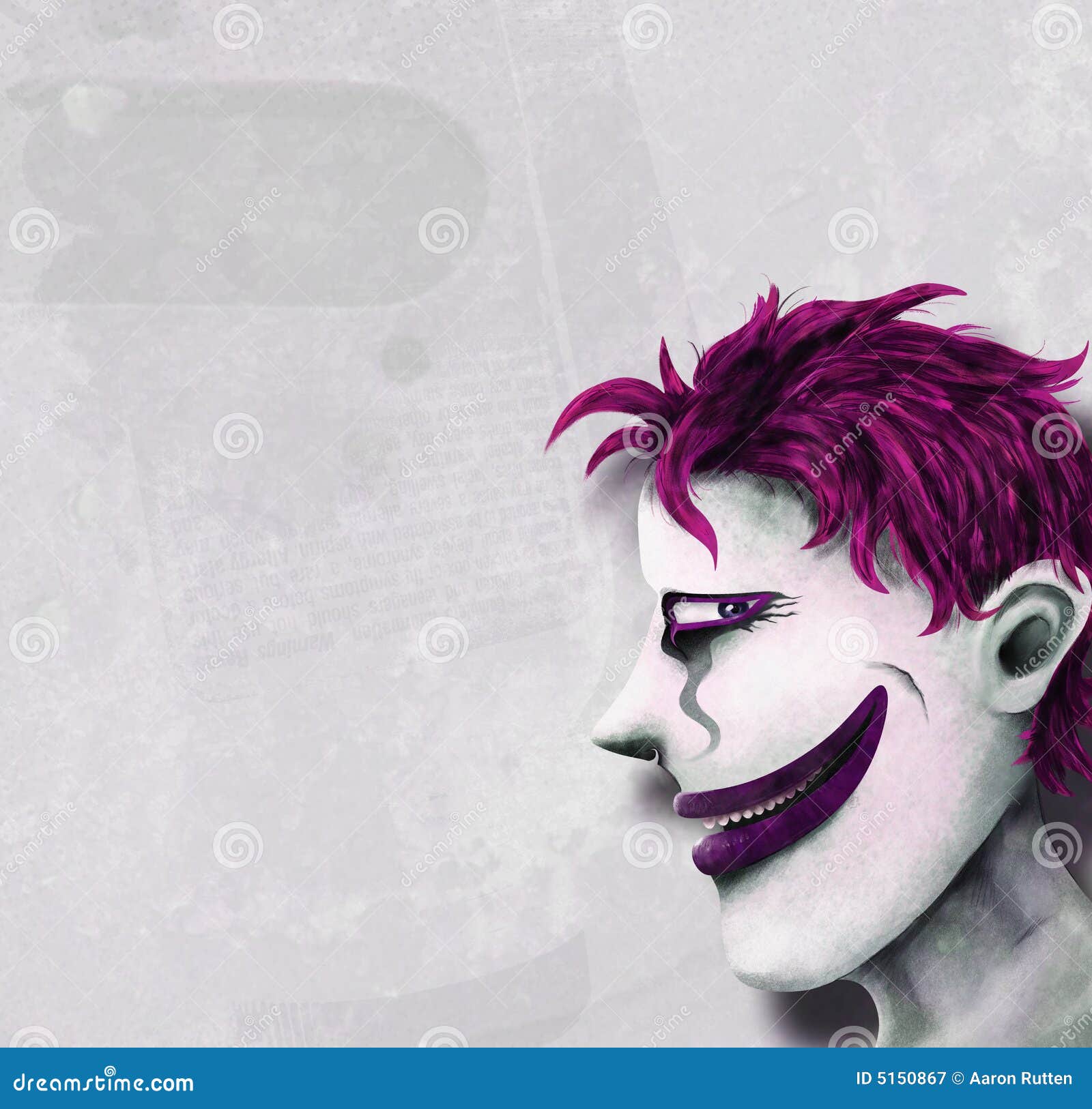 Alpha Emo stock illustration. Illustration of face, surreal - 5150867