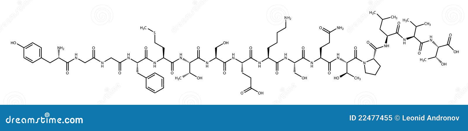 Alpha-endorphin stock vector. Illustration of drug, atom - 22477455