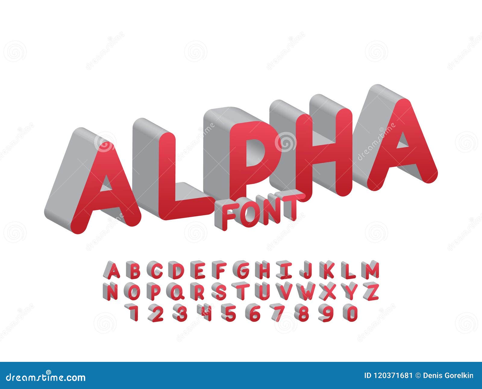 Alpha Font. Vector Alphabet Letters Stock Vector - Illustration of ...