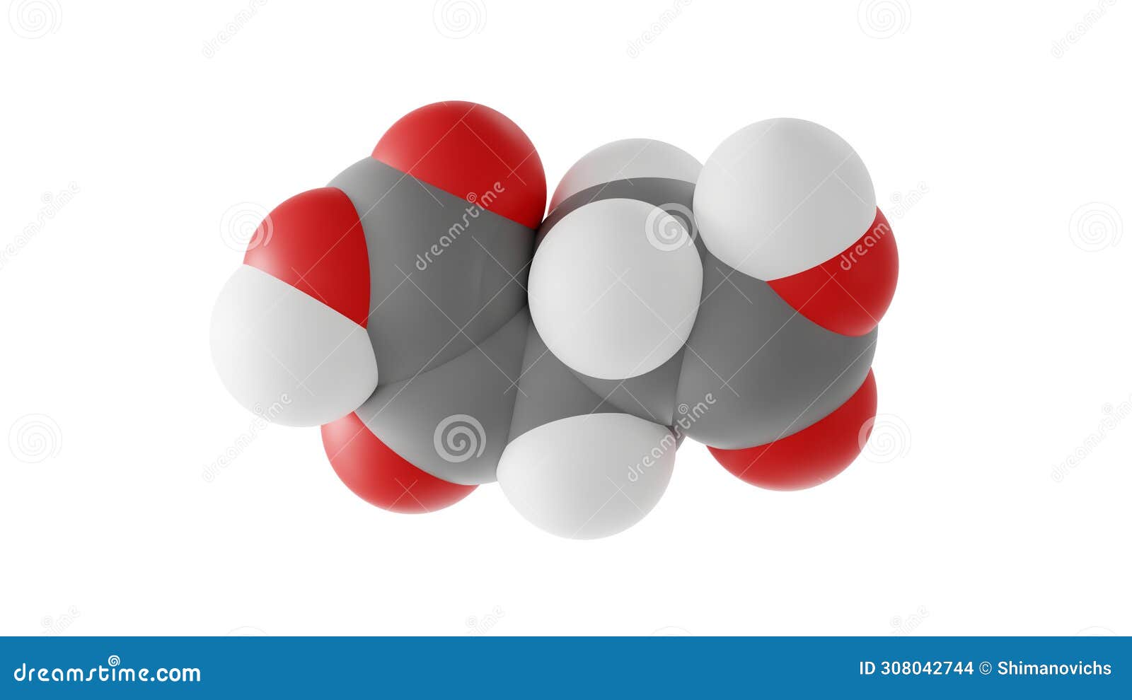 Alpha-ketoglutaric Acid Molecule, Keto Acid, Molecular Structure ...