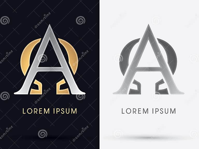 Alpha and Omega Sign Graphic Stock Vector - Illustration of filigree ...