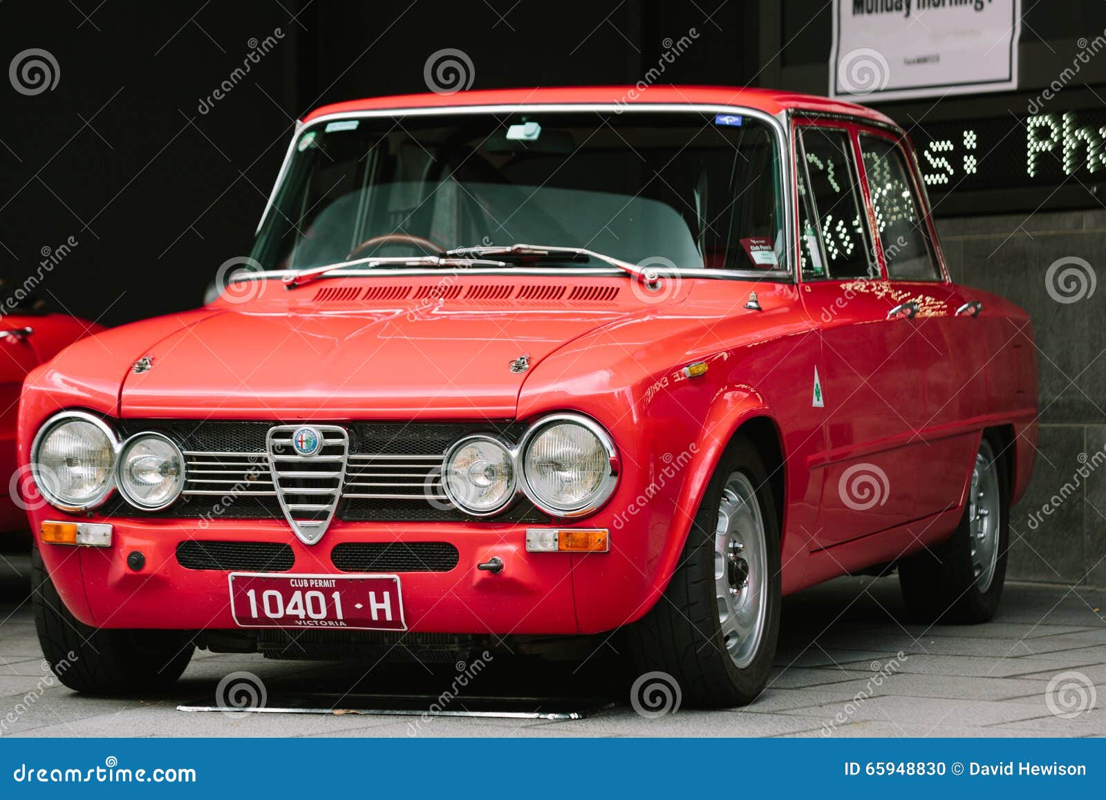 Alpha Romeo Display - Melbourne (AROCA) Image éditorial - Image du ...