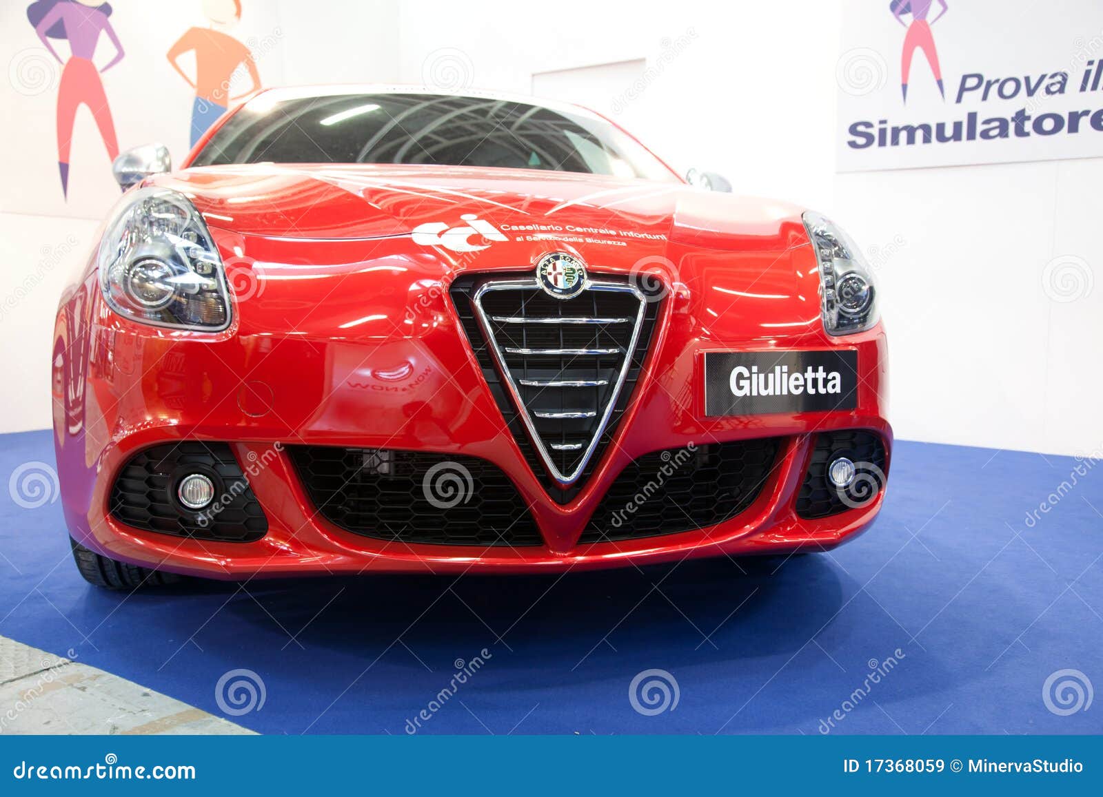 Alpha Romeo Giulietta image stock éditorial. Image du automobile - 17368059