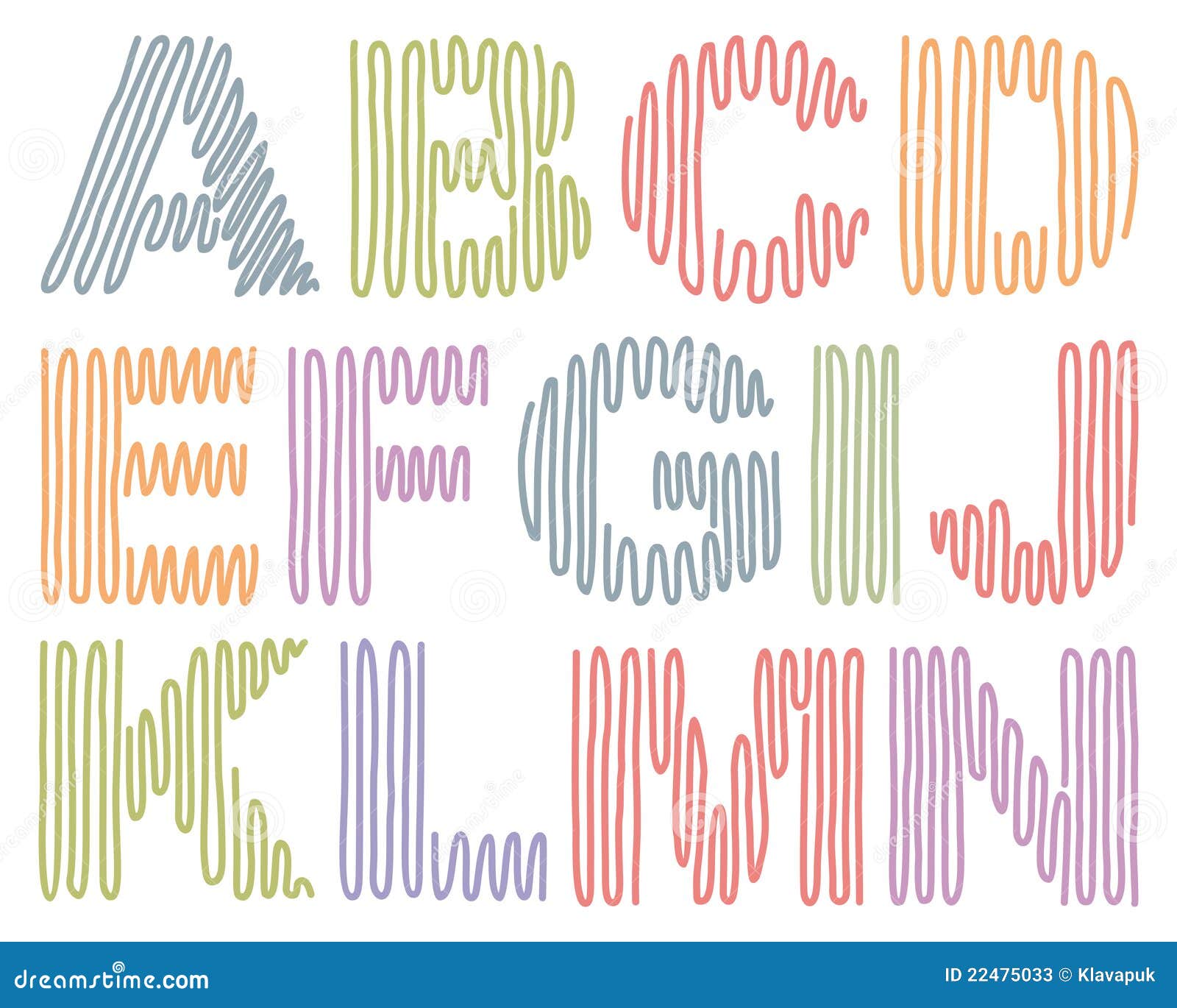 Alphabet illustration de vecteur. Illustration du caractère - 22475033