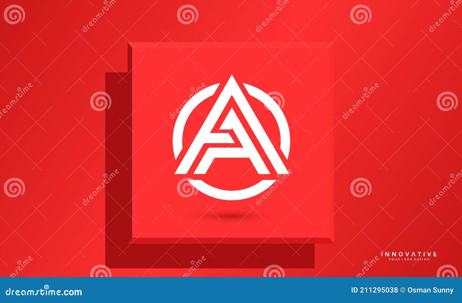 Alphabet AA Vector Logo Design Template, Graphic Designer Studio ...