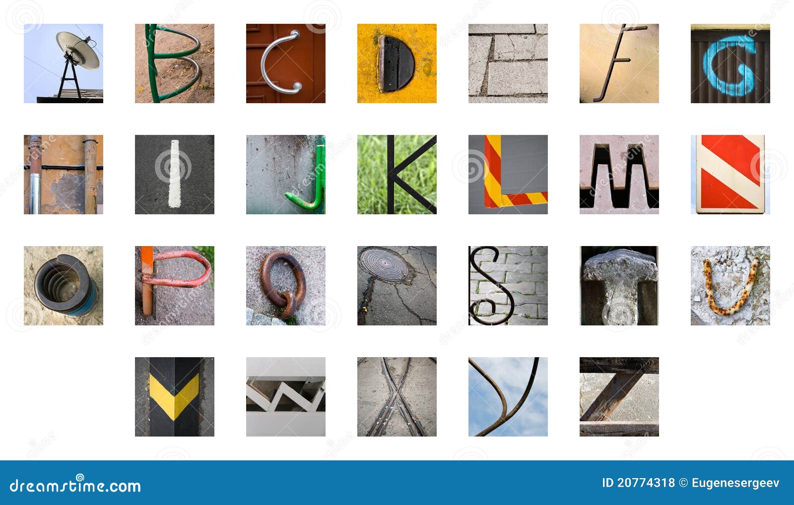 Alphabet Anglais Abstrait Rare Photo stock - Image du latin, exclusif ...
