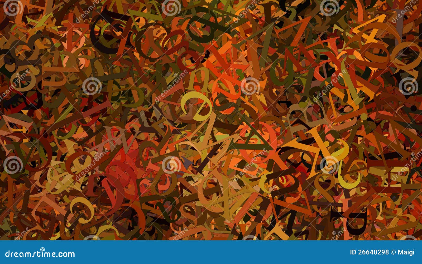 Alphabet Background Royalty-Free Stock Image | CartoonDealer.com #26640298