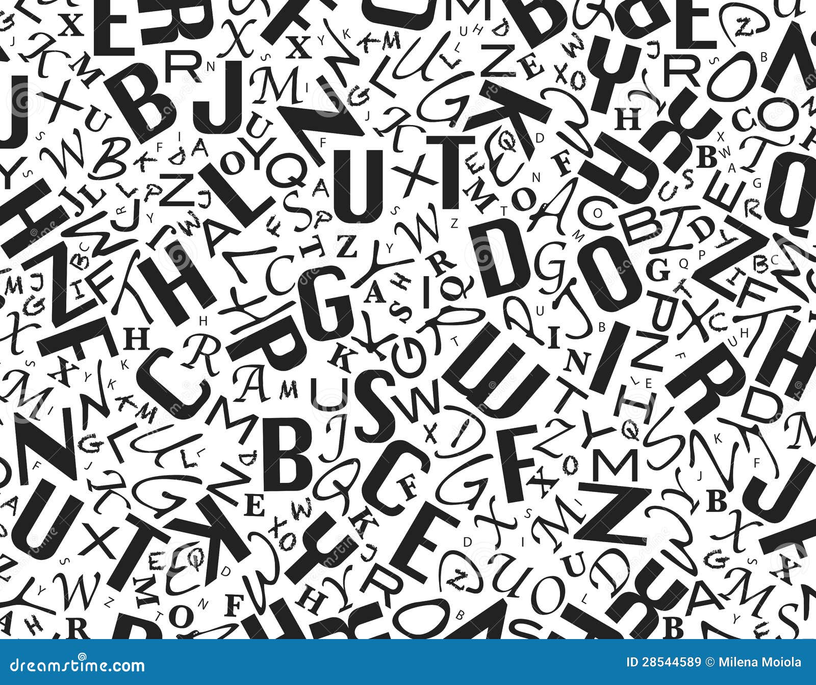 Alphabet background stock illustration. Illustration of letter - 28544589