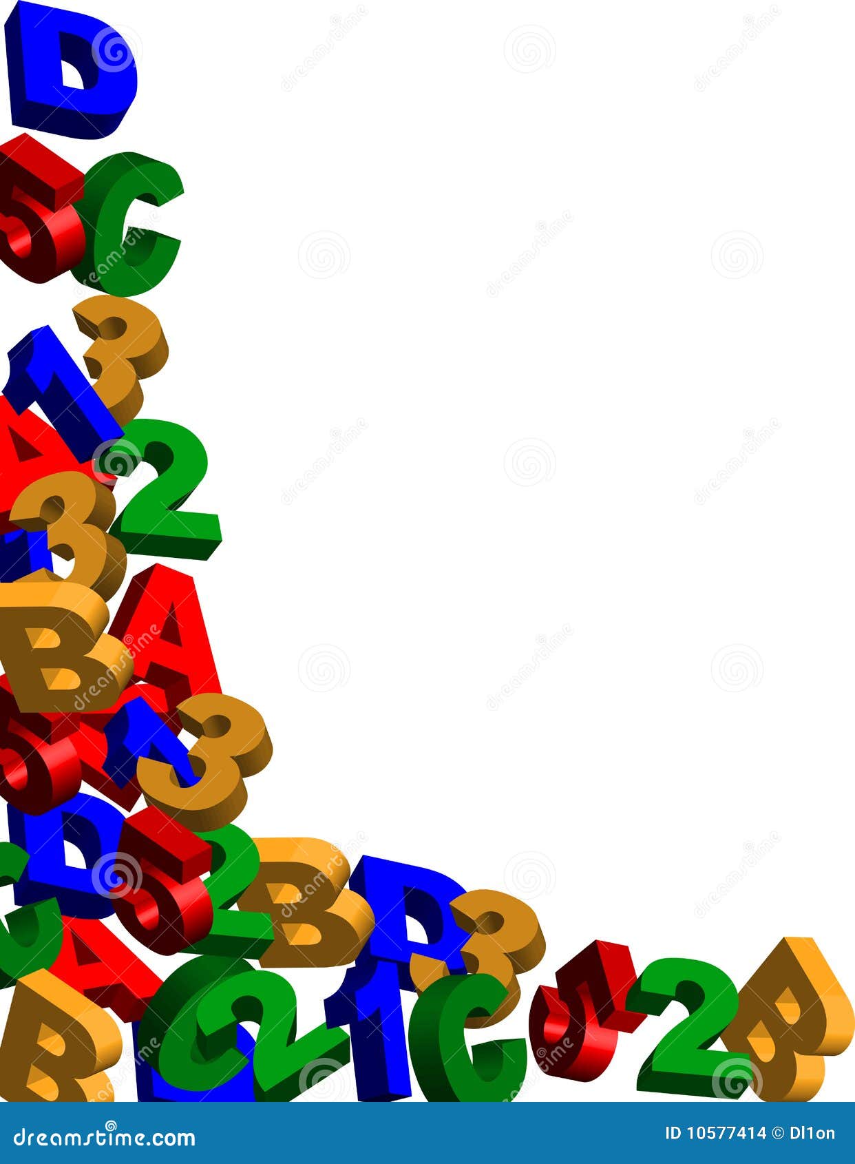 Alphabet Background Frame stock vector. Illustration of marketing ...