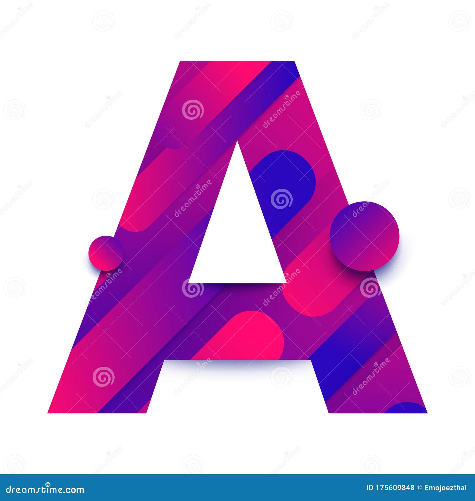 Alphabet BG Gradients a stock vector. Illustration of letter - 175609848