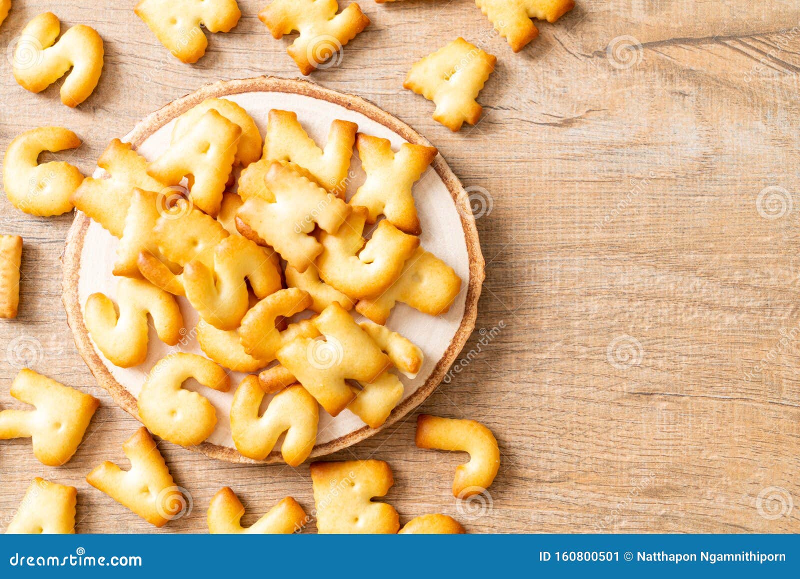 Alphabet biscuit bread stock image. Image of language - 160800501