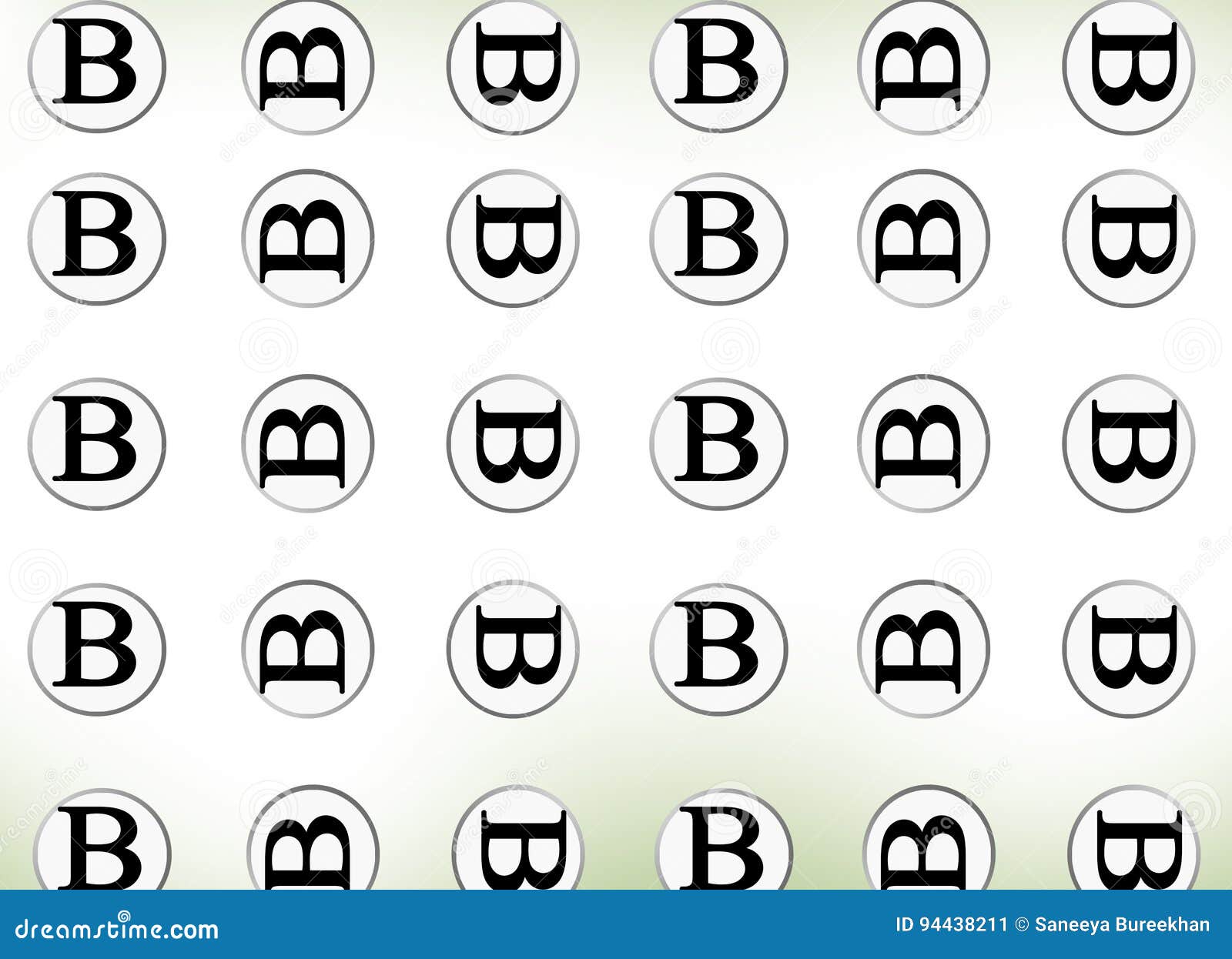 Alphabet Black Skin Texture , Capital B Stock Illustration ...