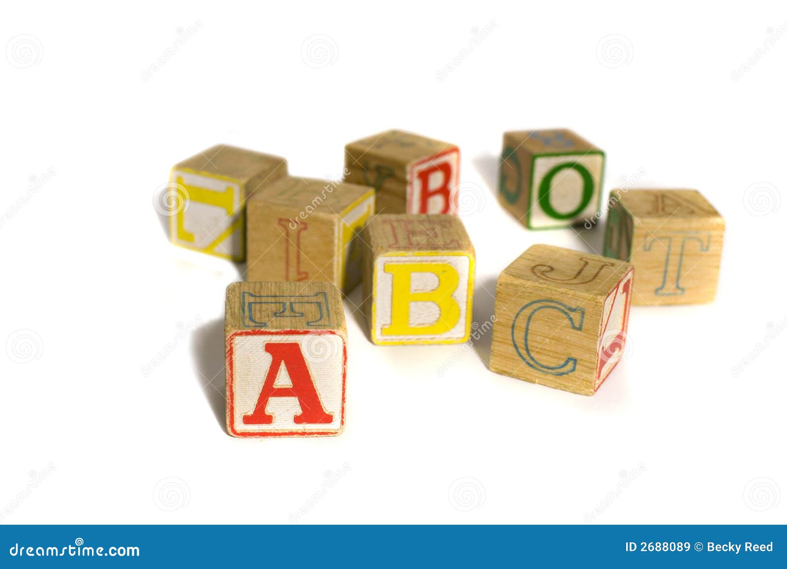 Alphabet blocks stock image. Image of word, spell, wood - 2688089