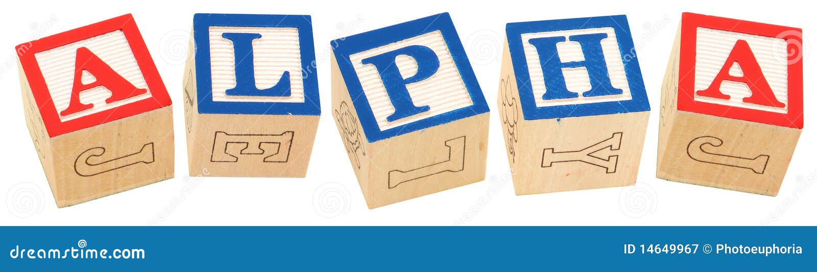 Alphabet Blocks ALPHA stock image. Image of color, fund - 14649967