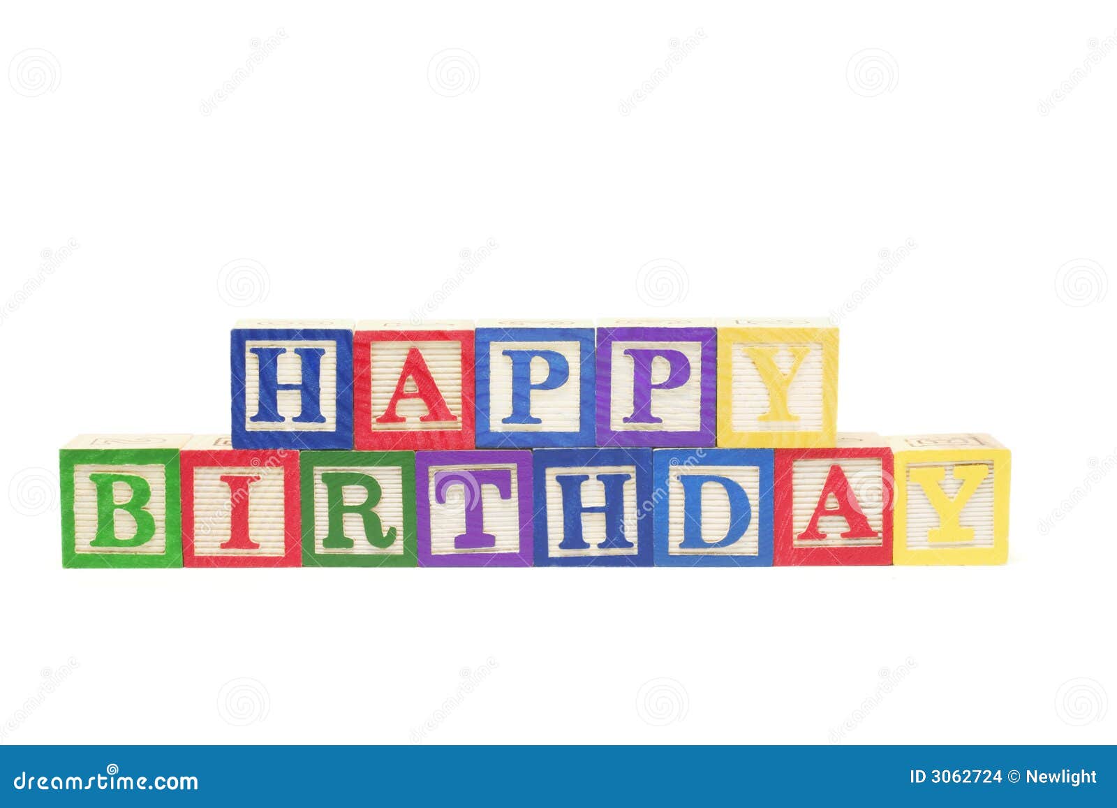 Alphabet Blocks - Birthday stock photo. Image of play - 3062724