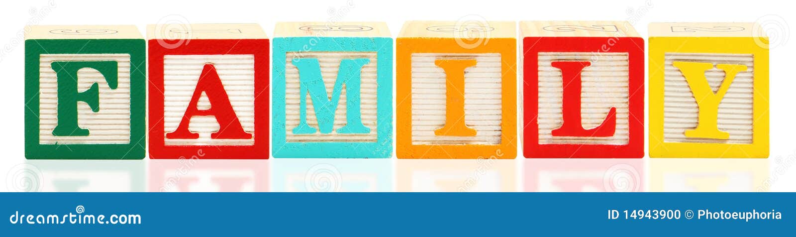 Alphabet Blocks Family stock photo. Image of elementary - 14943900