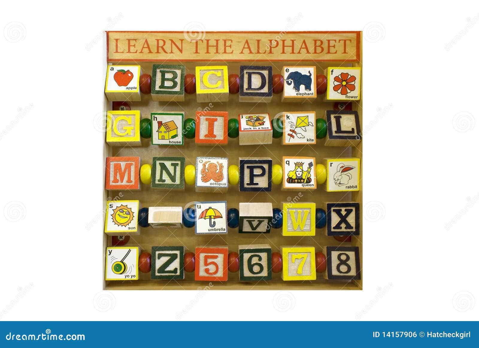 Alphabet Blocks; Learn The Alphabet Picture. Image: 14157906
