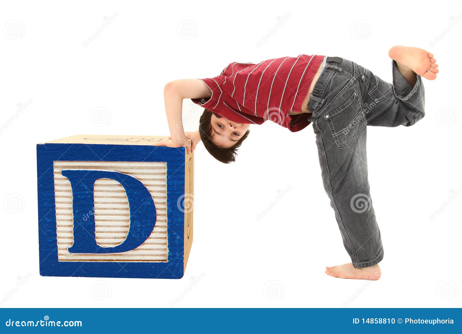 Alphabet Blocks the Letter D Stock Photo - Image of push, elementary ...
