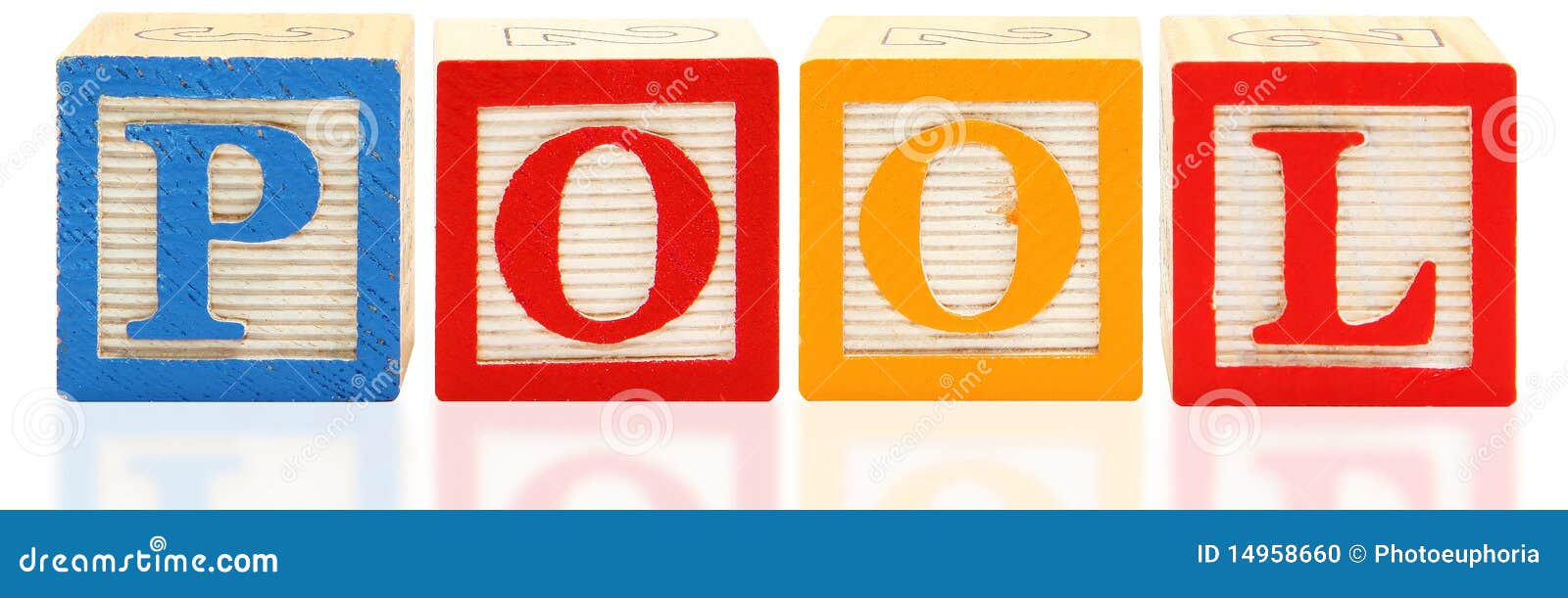 Alphabet Blocks POOL stock photo. Image of education - 14958660