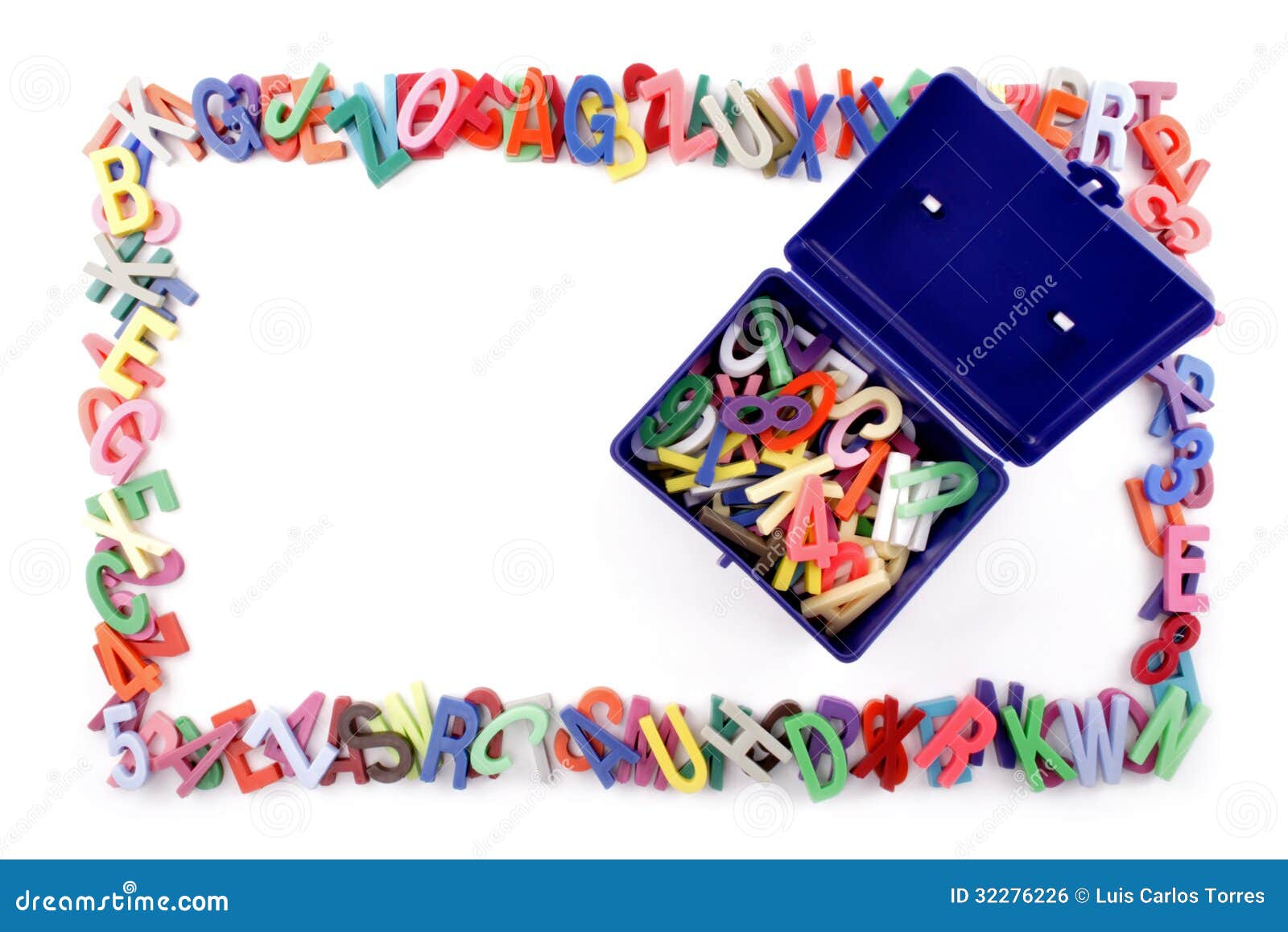 Chest Of Alphabet Stock Image | CartoonDealer.com #35694253