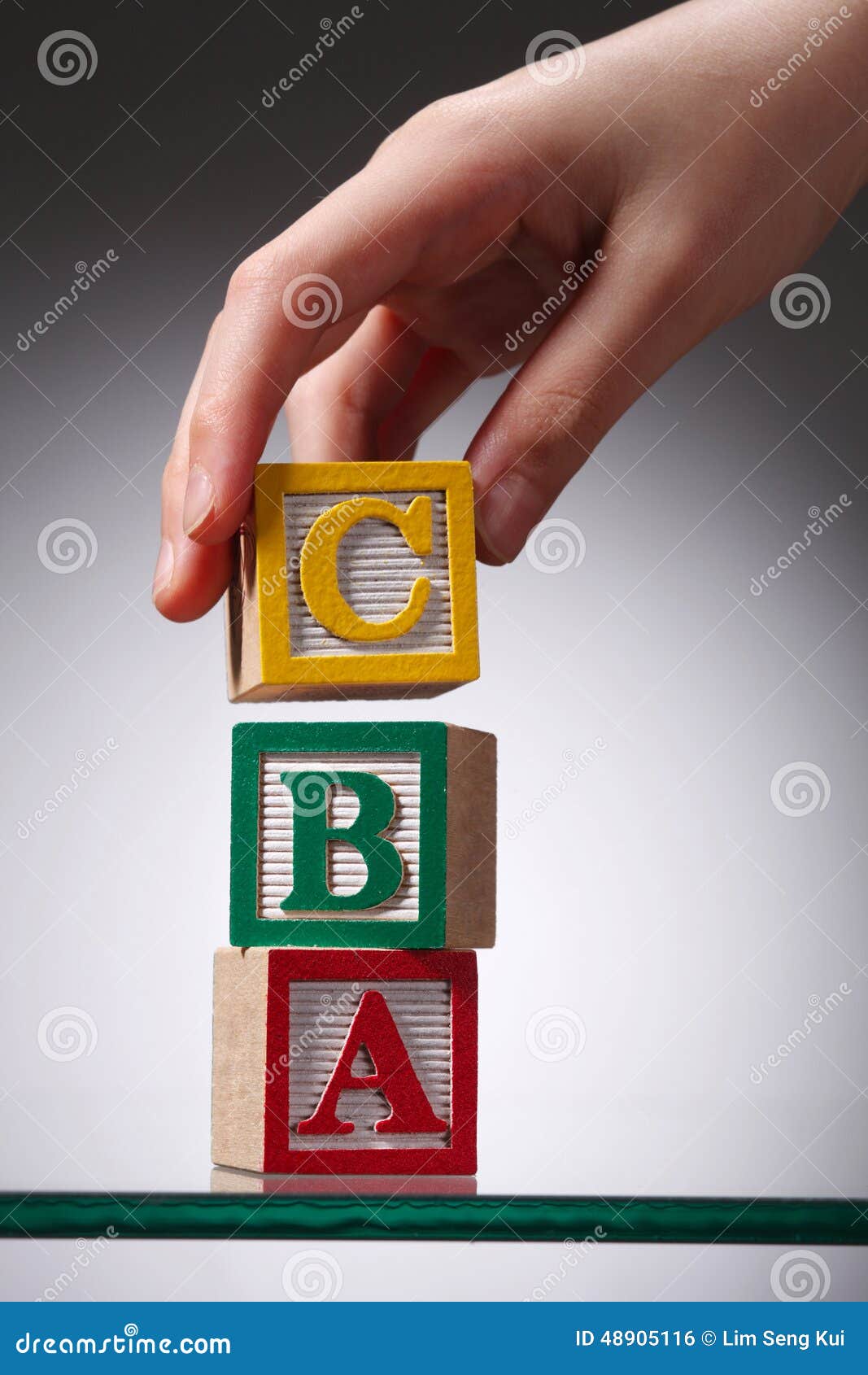 Alphabet building blocks stock photo. Image of vertical - 48905116