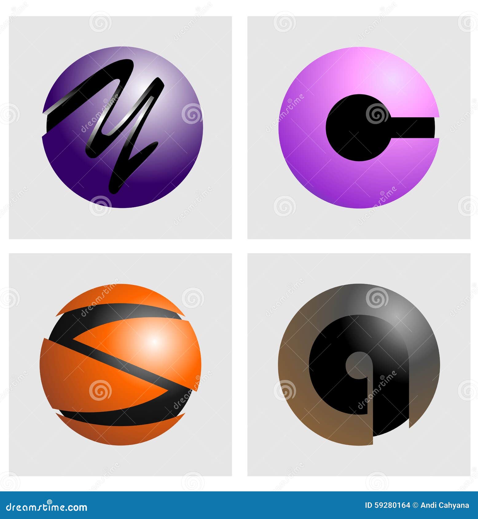 Alphabet Button And Logo Stock Photography | CartoonDealer.com #59280164