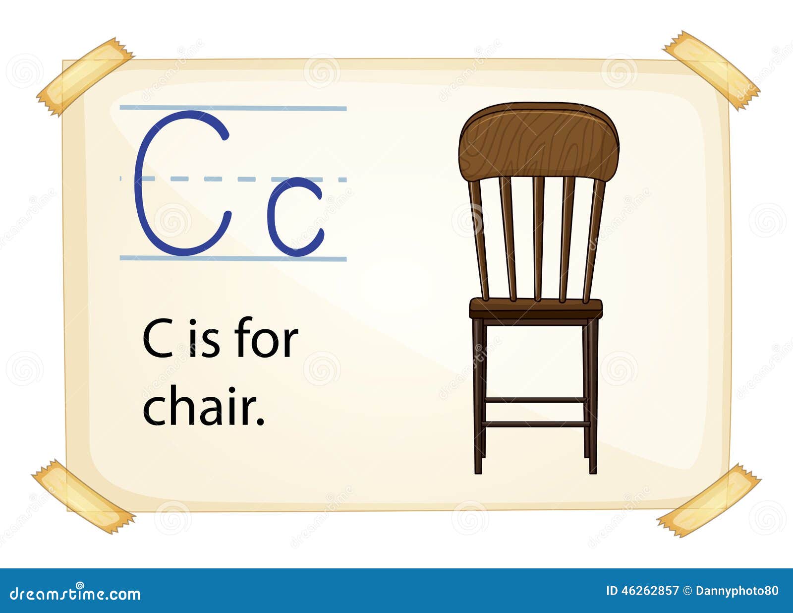 Alphabet C stock vector. Illustration of language, seat - 46262857