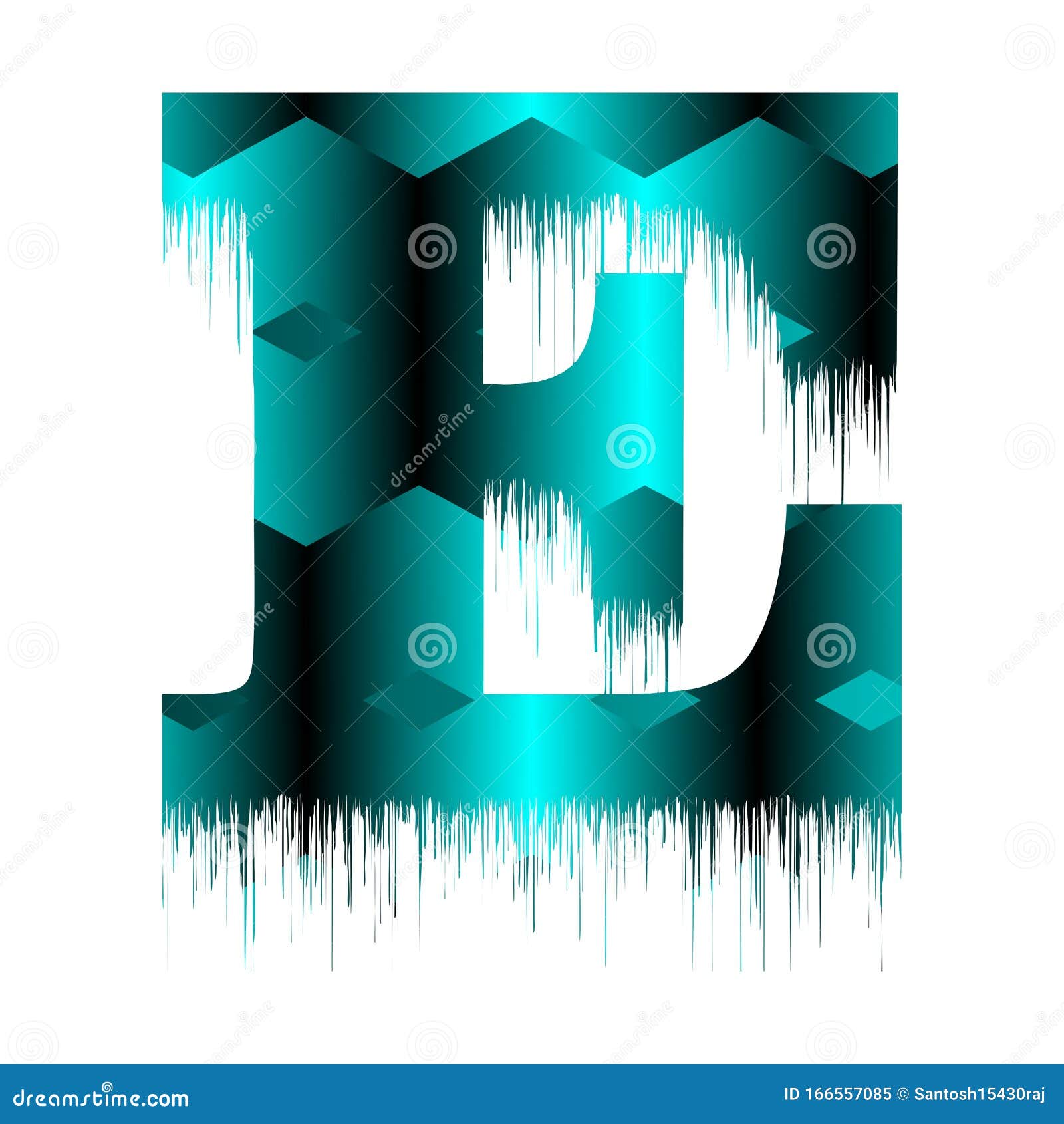 Alphabet Capital E Letras Em Fundo Branco Ilustração do Vetor ...