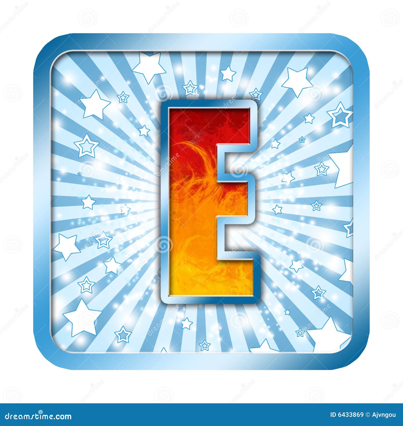 Celebration Letter For Birthdays Children Vector Illustration ...