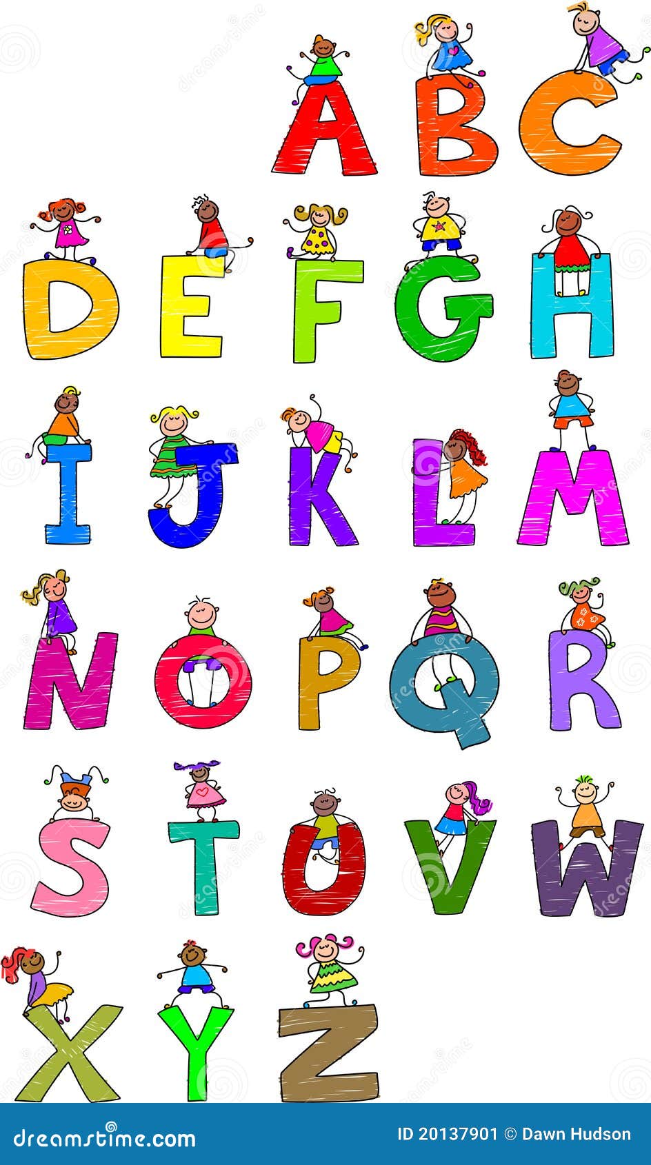 Alphabet Children stock illustration. Illustration of educate - 20137901