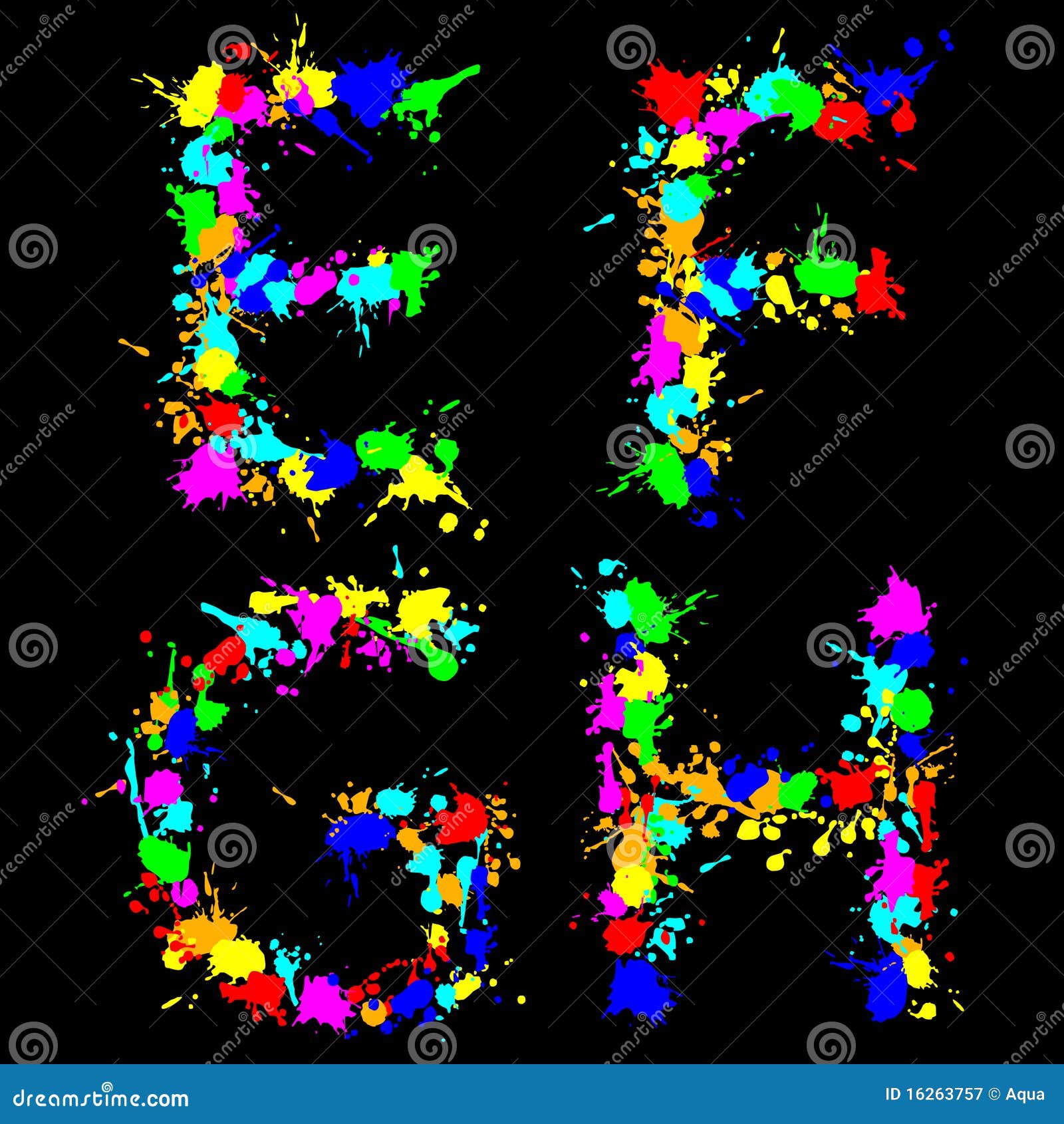 Letter EFGH Logo Dental. EFGH Dental Logo Template Vector Illustration ...