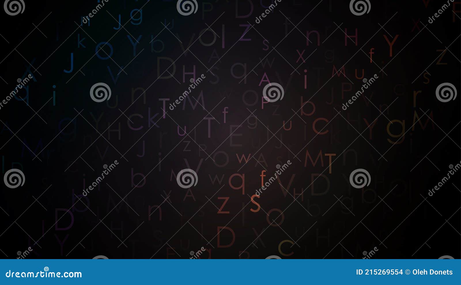 Floating Letters Stock Image | CartoonDealer.com #1359361