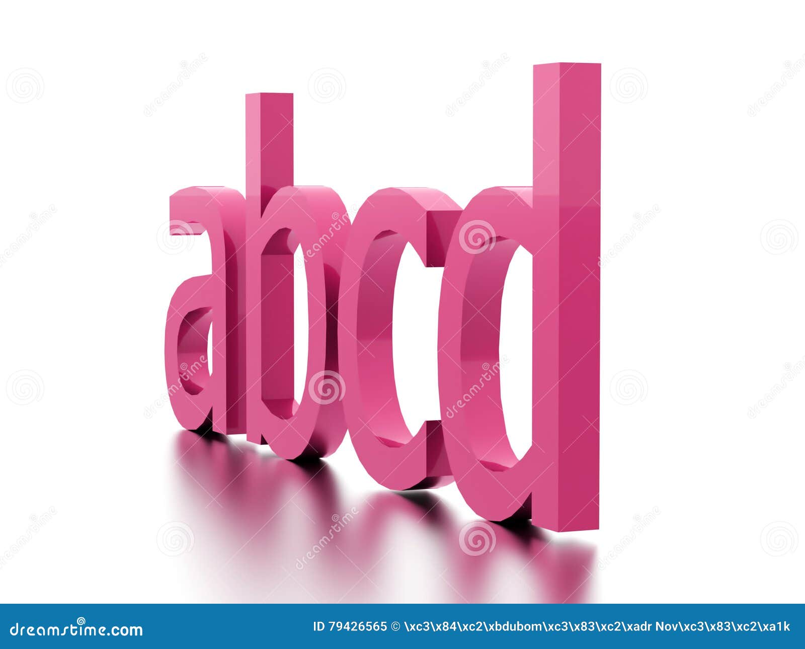 Pink ABCs With Polca Dots With Gold Outline Royalty-Free Stock ...