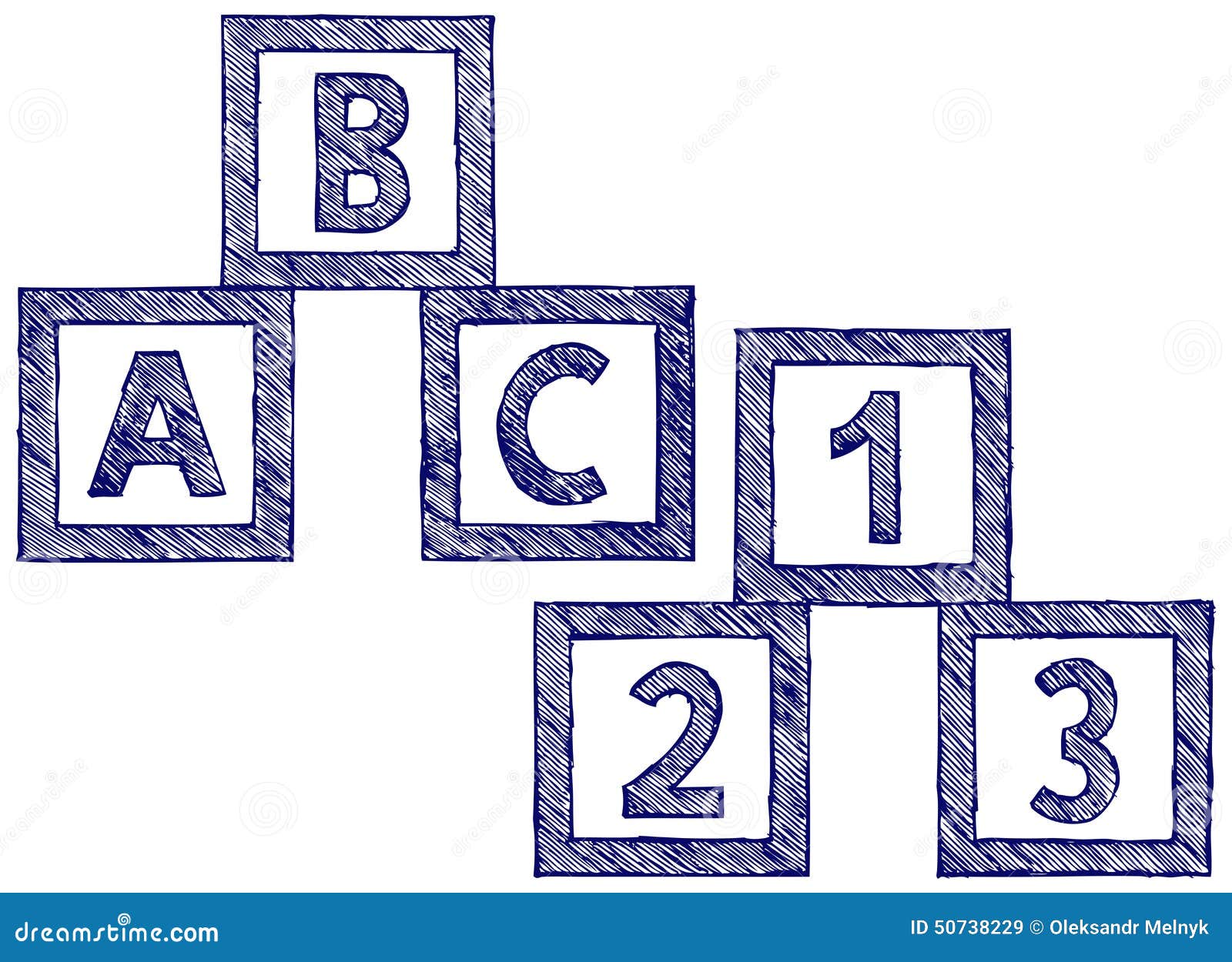 Scratchy Alphabet Vector Illustration | CartoonDealer.com #109620452